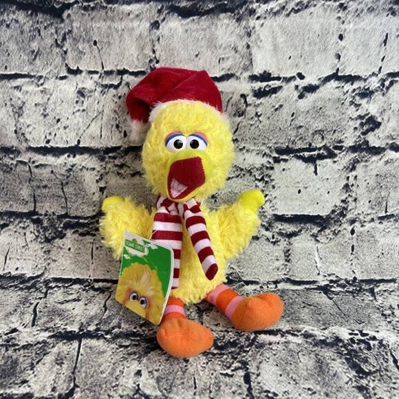 Dan Dee | Toys | Sesame Street Big Bird Backpack Plush Clip Stuffed ...